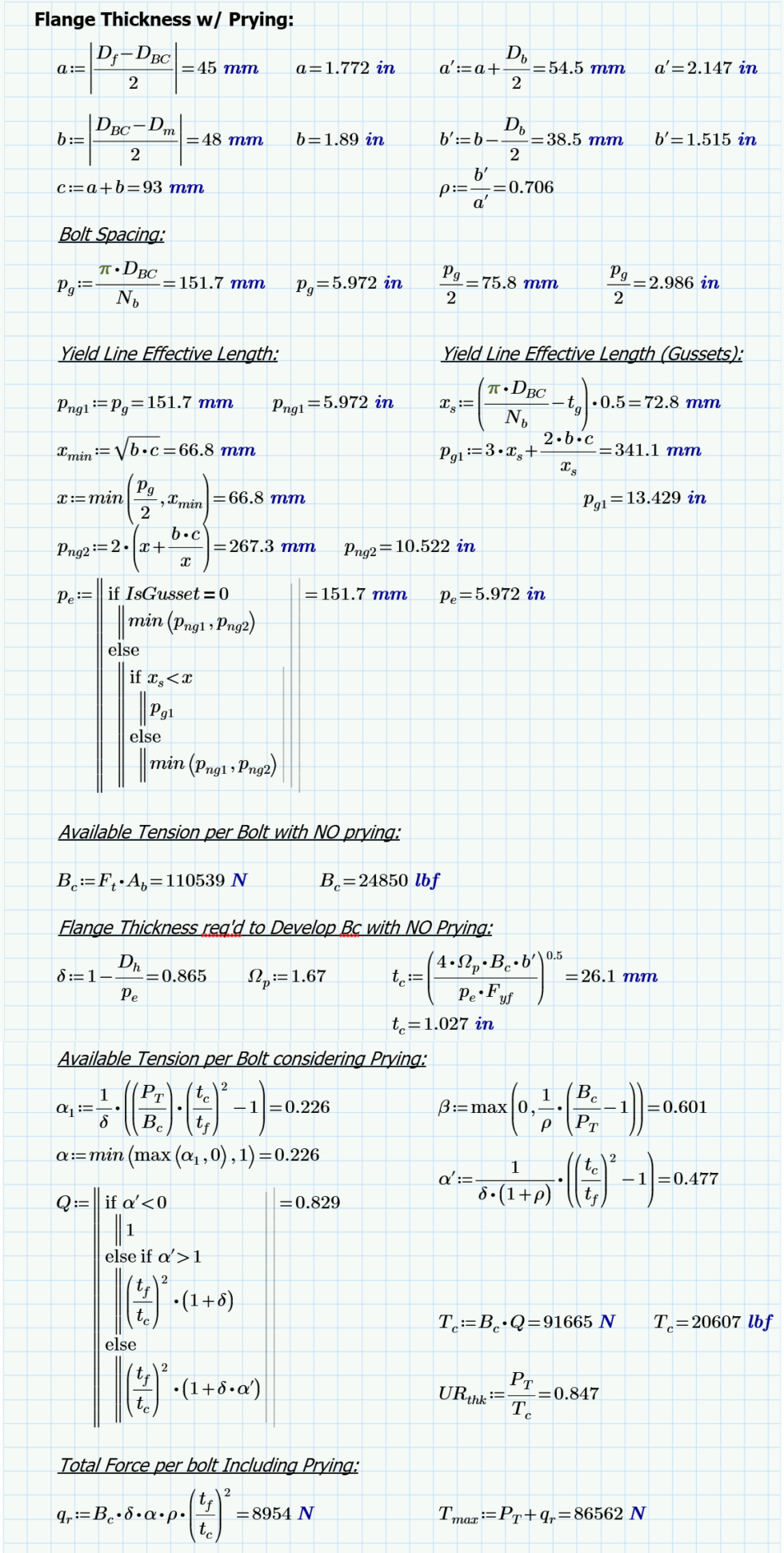 Structural Flange Design | Article | Meca Enterprises