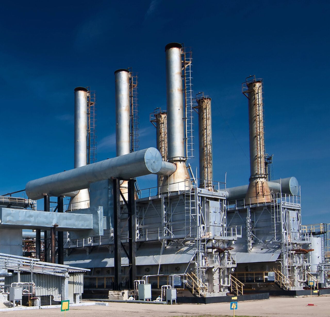 Stack Supported on Structure | Article | Meca Enterprises