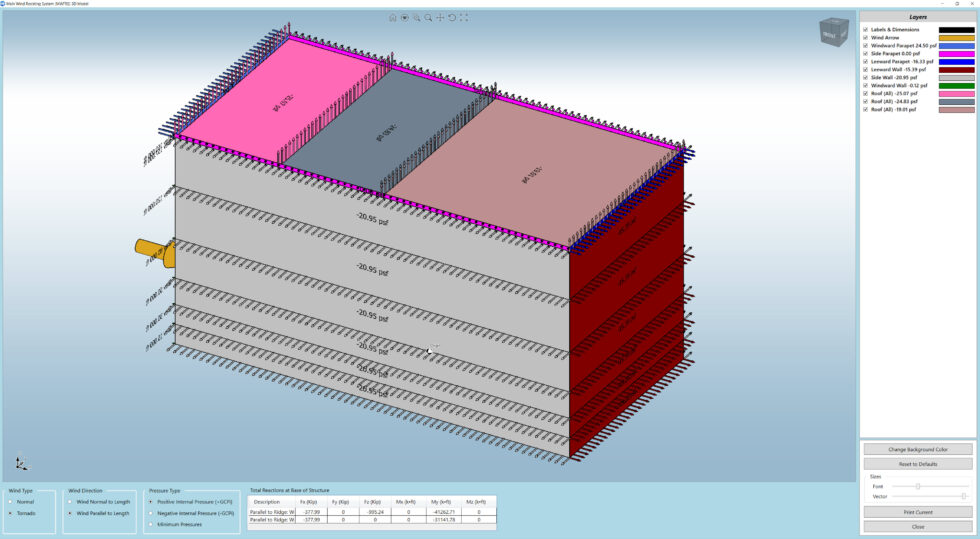 Wind Load Calculator | ASCE 7 | MecaWind Software